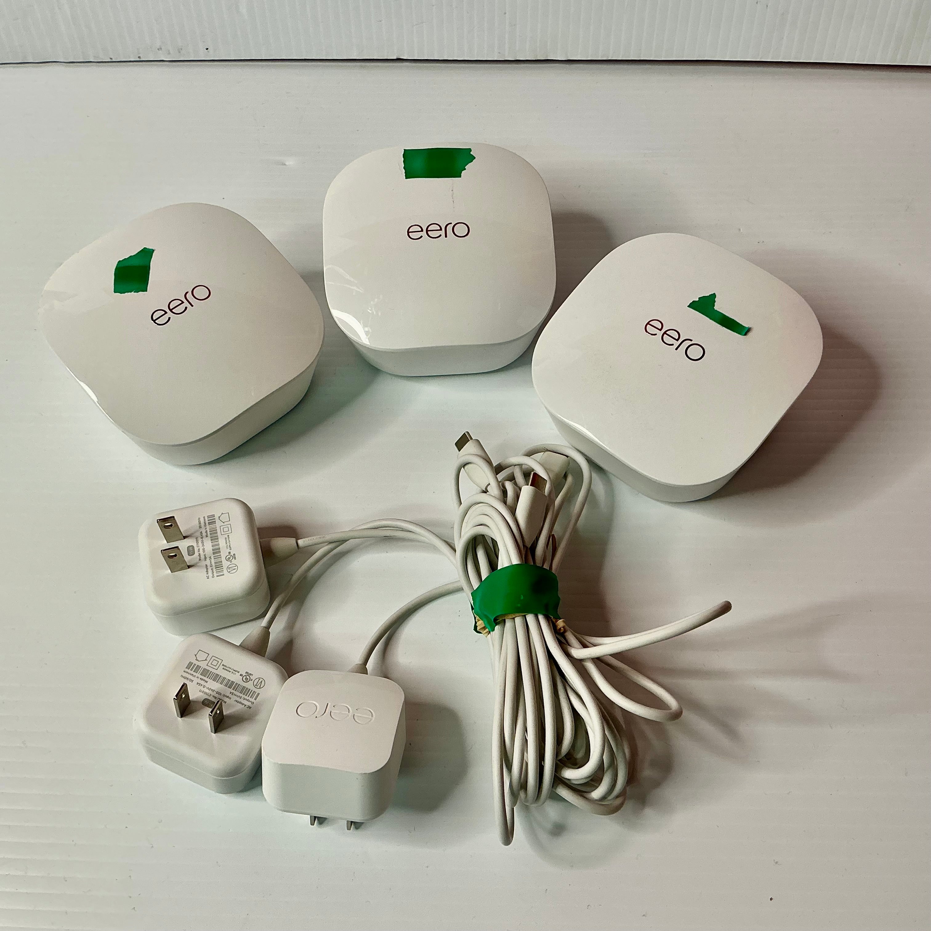 Eero Dual Band Mesh Wi-Fi Router Signal Extender 3-Pack Network System ...