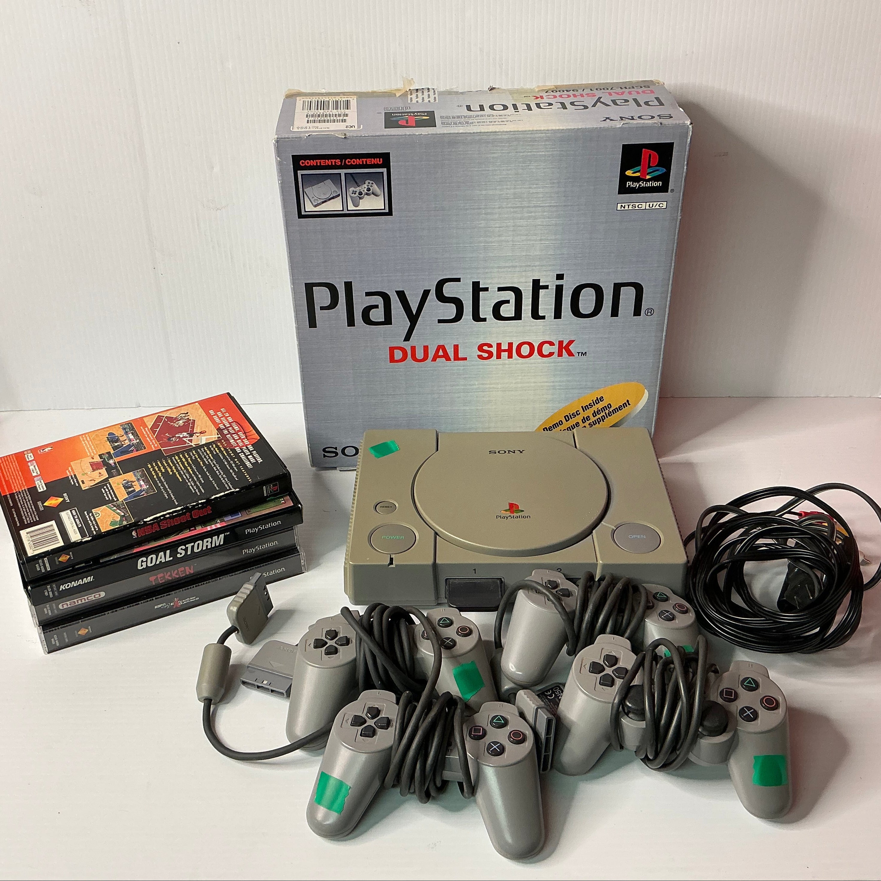 Sony PS1 Console SCPH-7001 Bundle – Free Geek Toronto